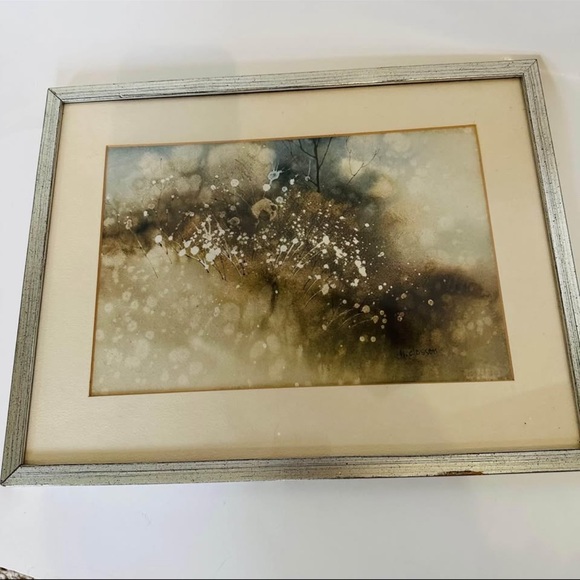 Vintage America | Art | Vintage Mid Century Modern Nancy Closson Signed ...